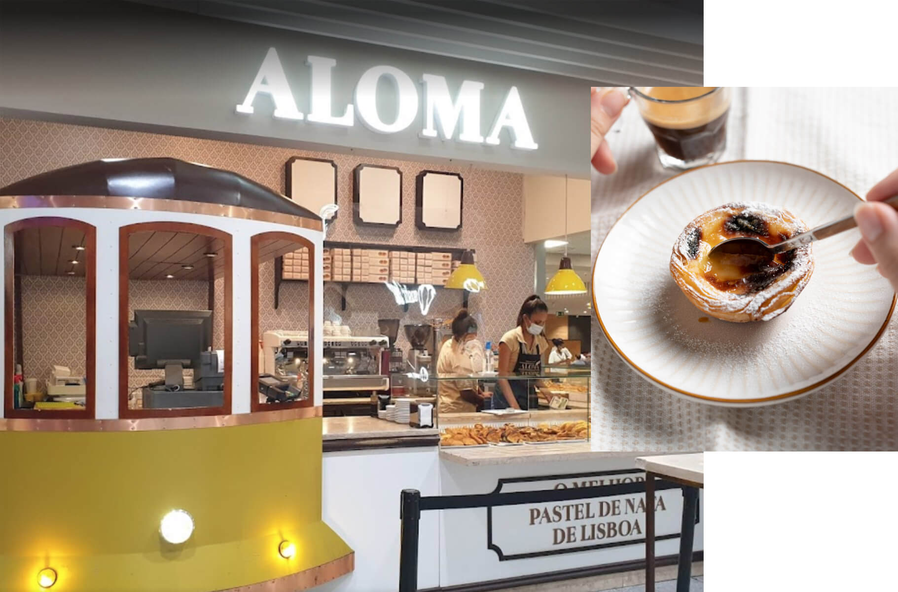 Aloma | Conhecidos pelo melhor Pastel de Nata de Lisboa